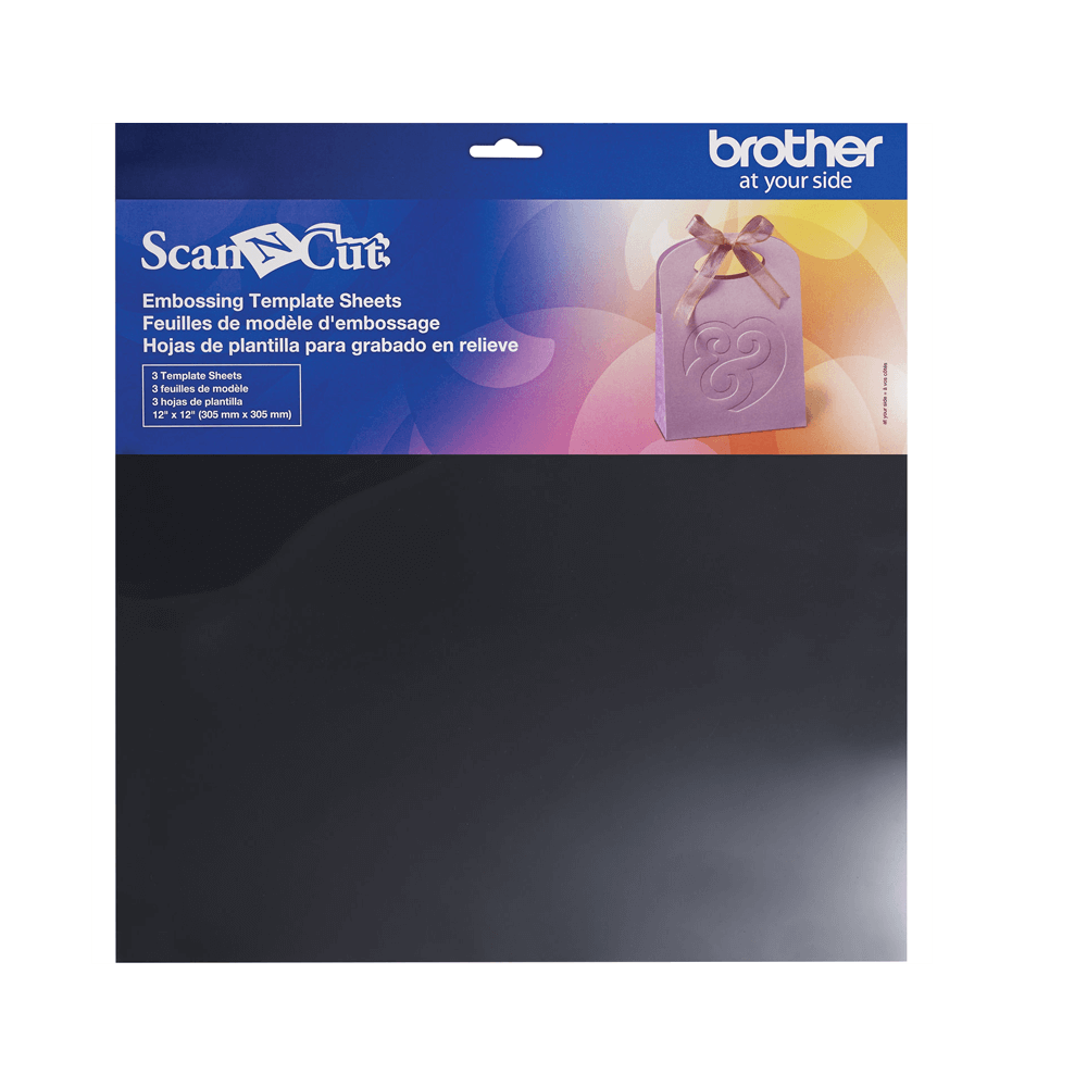 Brother ScanNCut Embossing Template Sheet