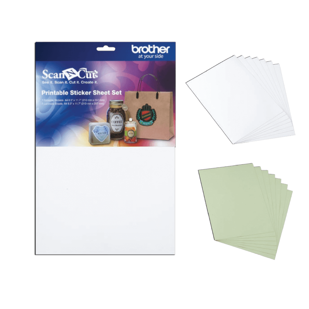 ScanNCut Printable Sticker Sheets